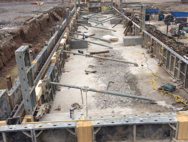 VIEW SPECIAL MACHINE FOUNDATIONS GALLERY – Owen Groundworks & Construction